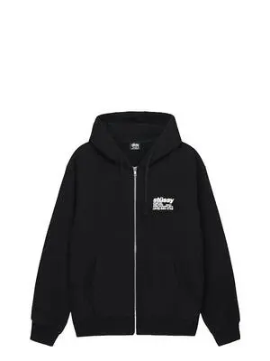 StÜssy Dna Zip Hoodie - Black