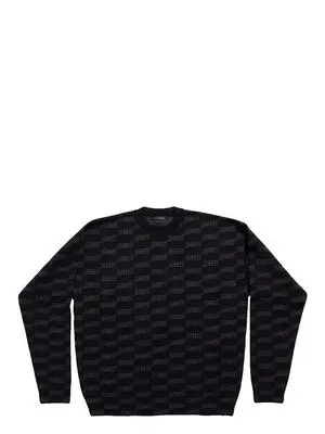 BALENCIAGA BB Monogram Crewneck Sweatshirt