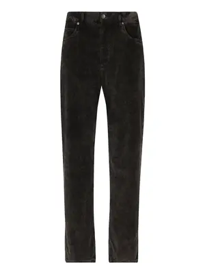 DOLCE & GABBANA Dolce & Gabbana Oversized Velvet Pants