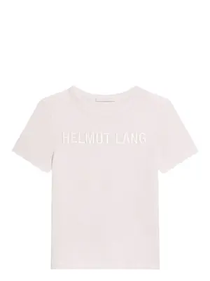 Helmut Lang Logo-embroidered T-shirt - White