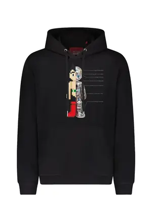 MOSTLY HEARD RARELY SEEN Astro Interior Hoodie - Black