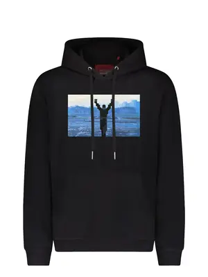 MOSTLY HEARD RARELY SEEN Victory Hoodie - Black