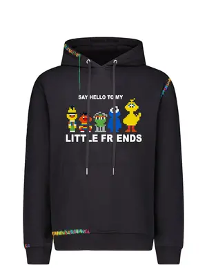 MOSTLY HEARD RARELY SEEN 8-BIT Little Friends Hoodie - Black