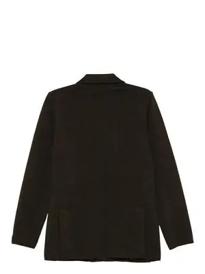 LARDINI Knitted Double-Breasted Blazer