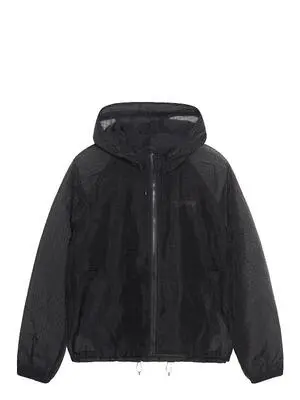 StÜssy Beach Ripstop Transparent Shell Jacket - Black