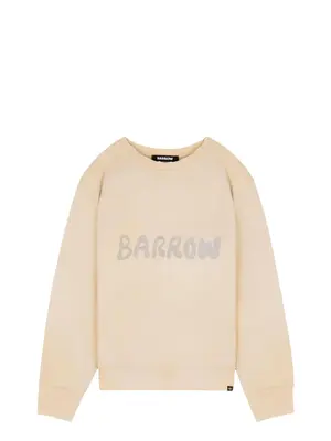 BARROW Logo-print Sweatshirt - Neutrals