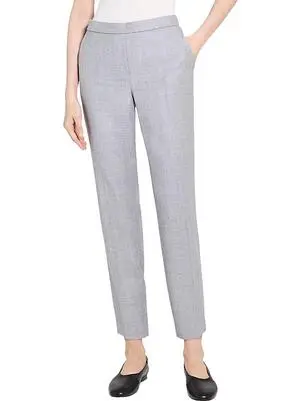 Theory Sleek Flannel Treeca Pull On Pant - New Light Heather