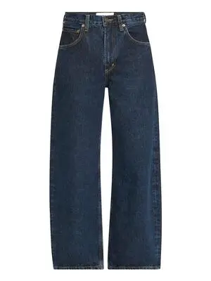 AGOLDE AGOLDE Low Curve Wide Leg Jeans Dkblue