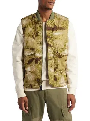 Alpha Industries Alpha Industries MA-1 Mod Water-Resistant Vest Green Blur Camo
