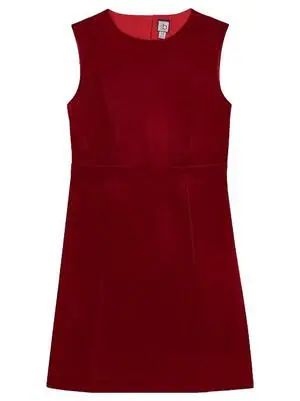 Busy Bees Victoria A-line Shift Dress - Red Velvet