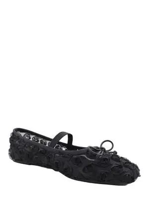 KENNETH COLE Myra Mary Jane Flat - Black Mesh