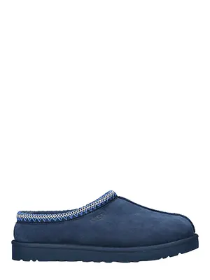 UGG Tasman Contrast-stitch Suede Slippers - Navy