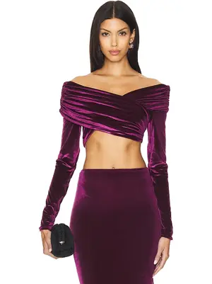 MAYGEL CORONEL Lido Top - Plum