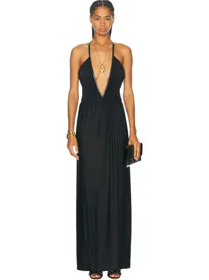 TOM FORD Fluid Evening Dress - Black