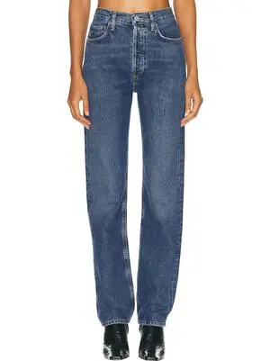 AGOLDE 90s Pinch Waist High Rise Straight Jeans - Control