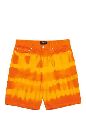 PALACE Tie-dye Shorts - Orange