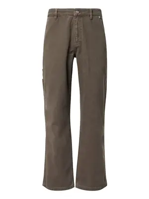 FRAME Workwear Canvas Straight Pants - Beige