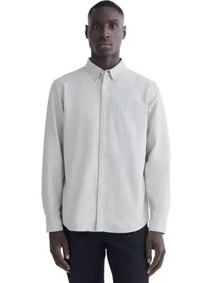 Everlane Slim Oxford Shirt - Grey