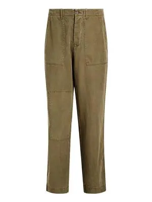 Officine Générale Lyocell Gabardine Pants - Army Green