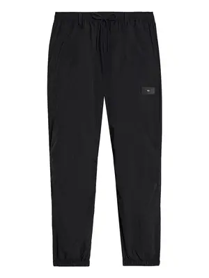 Y3 Appliquéd Padded Shell Track Pants - Black