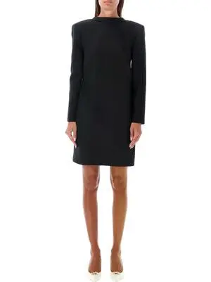 Valentino Garavani Mini Long-sleeve Dress - Black