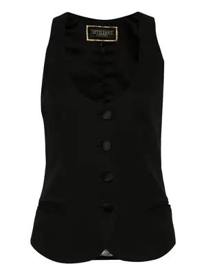 MITILIANE COUTURE Raven Waistcoat - Black