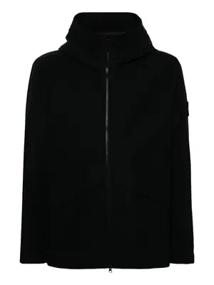 Stone Island Canvas Jacket - Black