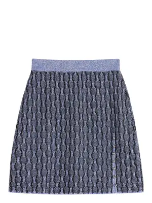 LANVIN Lanvin Intarsia Knit Mini Skirt