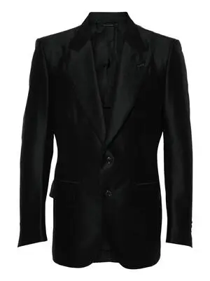TOM FORD Single-breasted Blazer - Black
