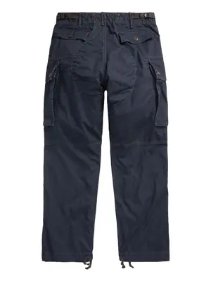 Ralph Lauren Cotton Cargo Trousers - Blue