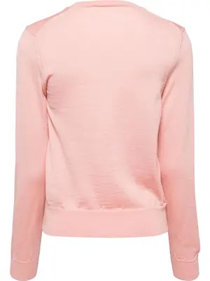 Comme Des Garçons Bow Cardigan - Pink