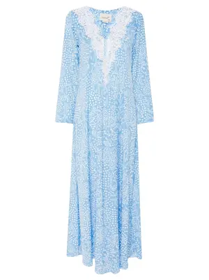 BAMBAH Azalea Maxi Dress - Blue