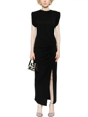 MARANT ETOILE Isabella Midi Dress - Black