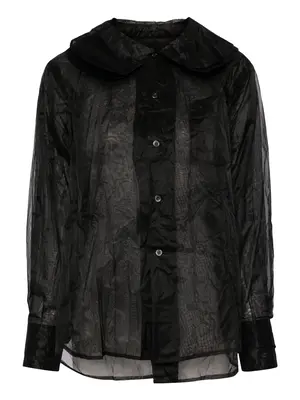 Comme Des Garçons Layered Shirt - Black
