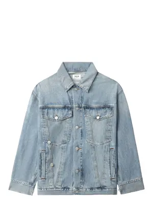 AGOLDE Long-sleeve Denim Jacket - Blue