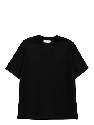 JIL SANDER Wool T-shirt - Black