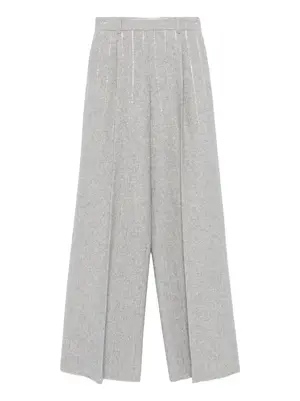 ERMANNO SCERVINO Ermanno Scervino Pinstriped Bootcut Trousers