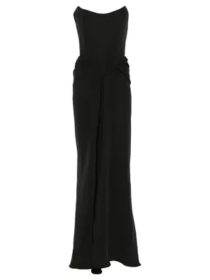 IRIS SERBAN Irina Gown - Black