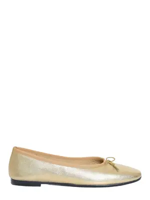 STUDIO CHOFAKIAN Desk Ballerina Flats - Gold
