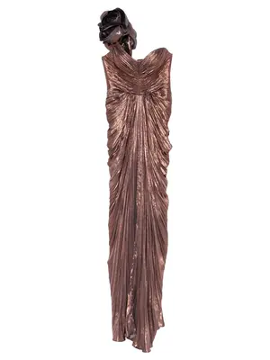 IRIS SERBAN Lucien Gown - Brown