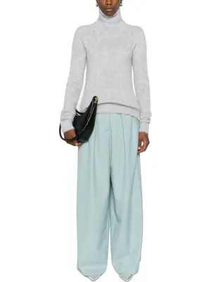 Sportmax Elgar Roll Neck Sweater - Grey