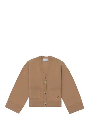 Axel Arigato Memory Wool Cardigan - Brown