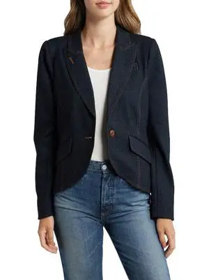 WIT & WISDOM Wit & Wisdom Puff Shoulder Blazer