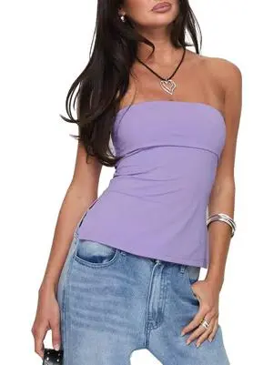 Princess Polly Strutter Foldover Top - Purple