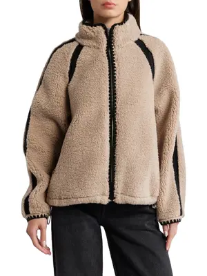 UGG UGG(r) Nikia Fleece Jacket Putty