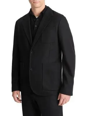 Vince Vince Wool-Blend Sport Coat Black