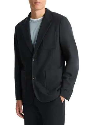Vince Wool-blend Sport Coat - Coastal Blue