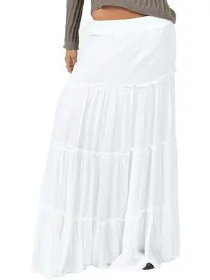PRINCESS POLLY Princess Polly Miriah Tiered Maxi Skirt