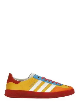 Adidas X Gucci Gazelle Sneakers - Yellow/white/red