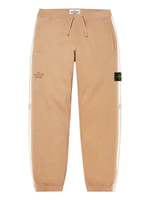 Supreme X Stone Island Stripe Sweatpant - Tan